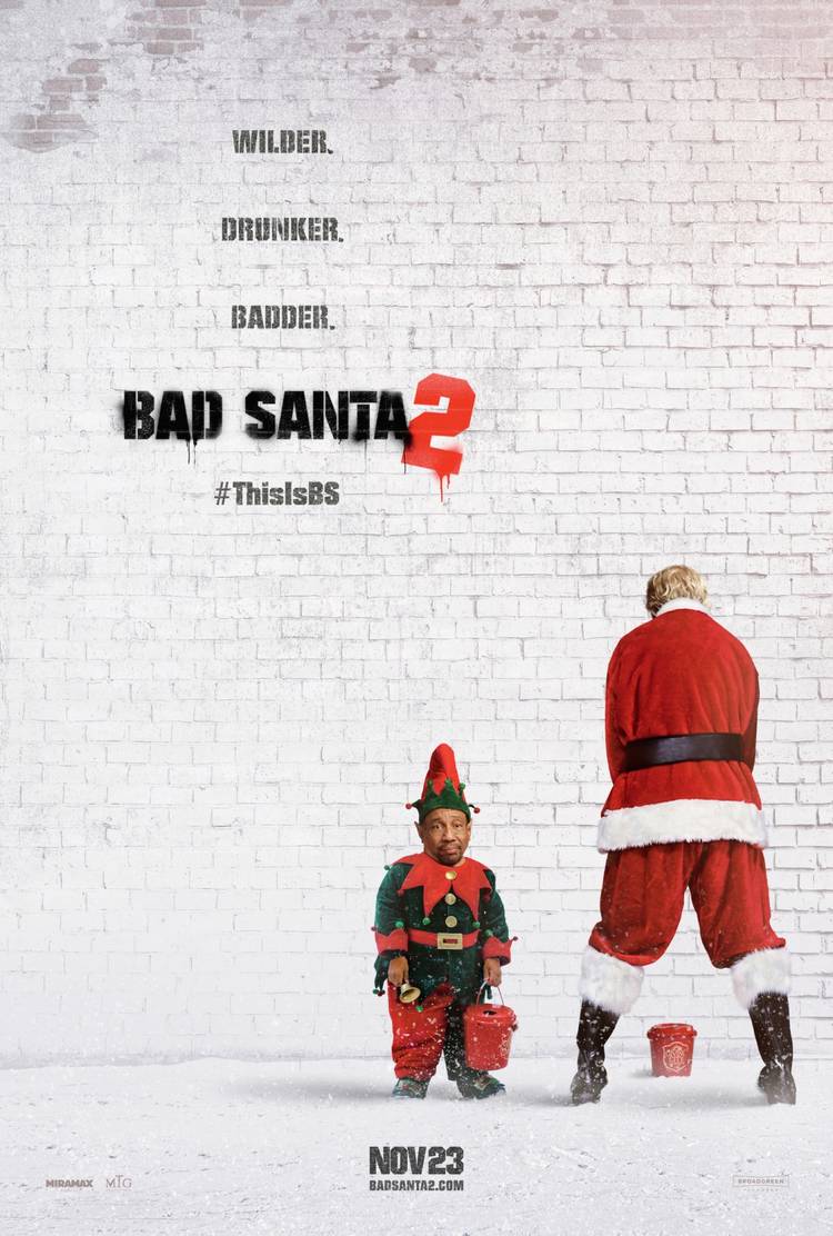 Bad Santa 2 Red Band Trailer & Images: Willie's Badder Than Ever
