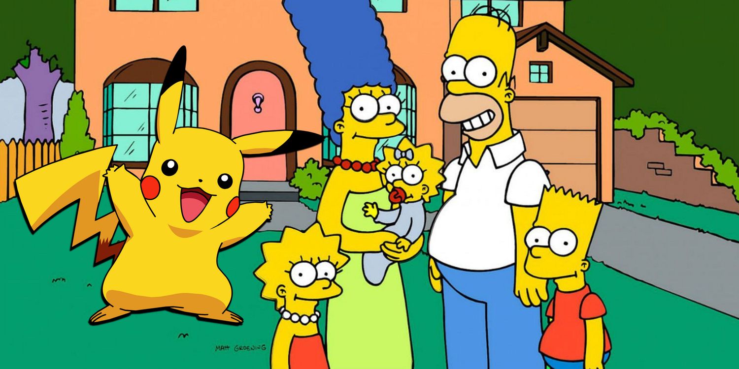 The Simpsons-Pokémon Mash-Up Pins Are Strangely Perfect