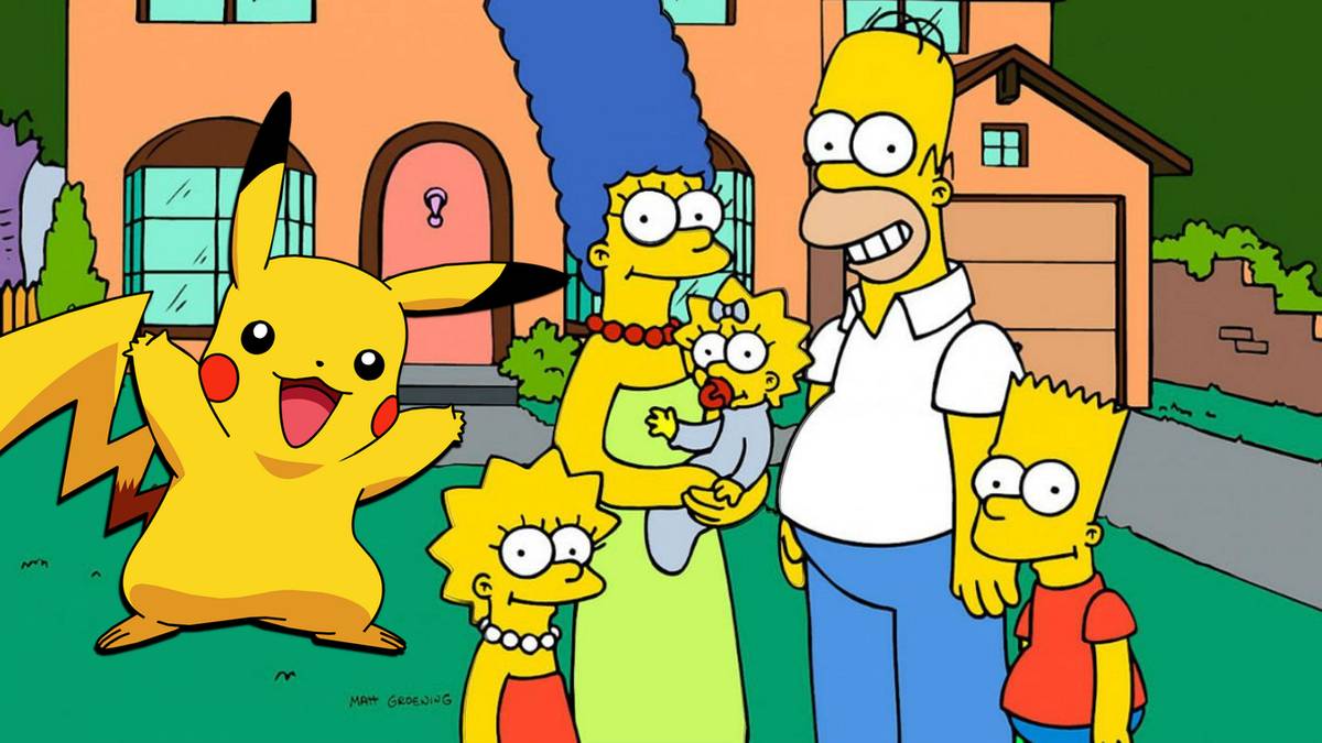 The Simpsons-Pokémon Mash-Up Pins Are Strangely Perfect