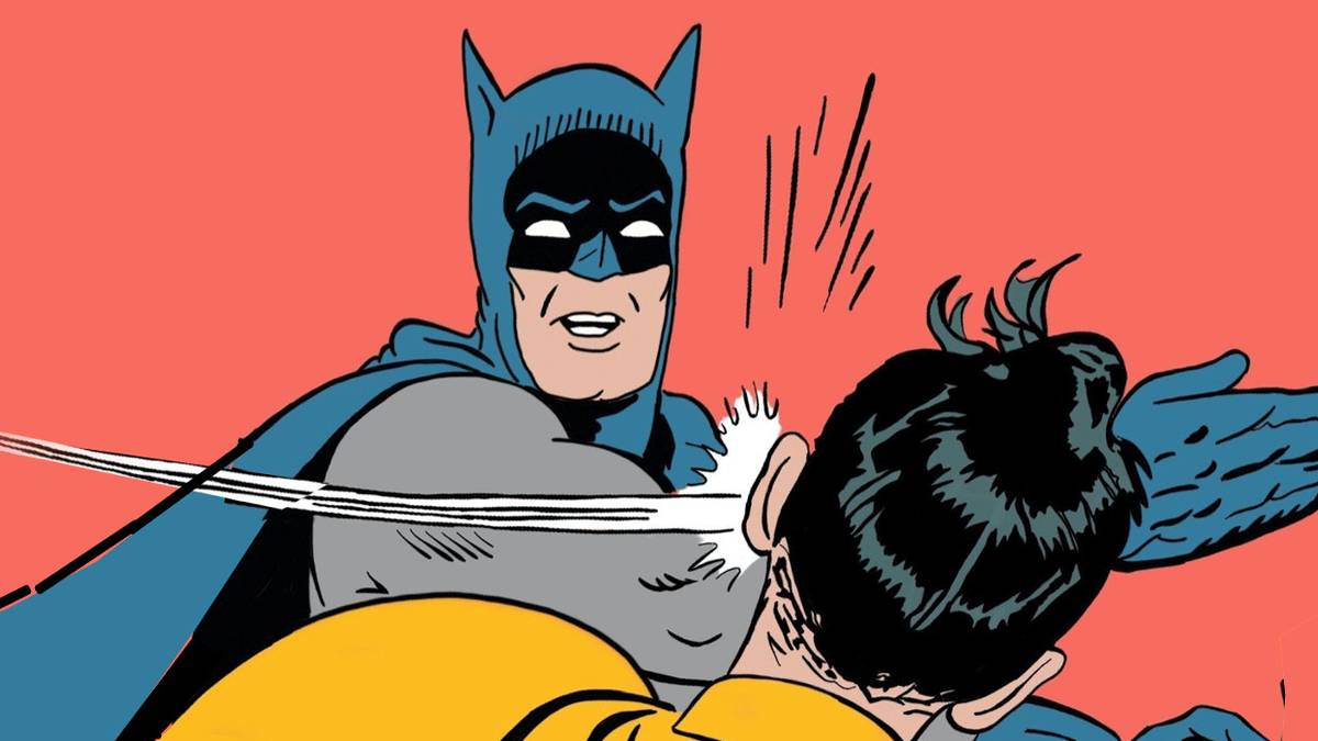 DC Just Used The Batman Slap Meme in the Weirdest Way Possible