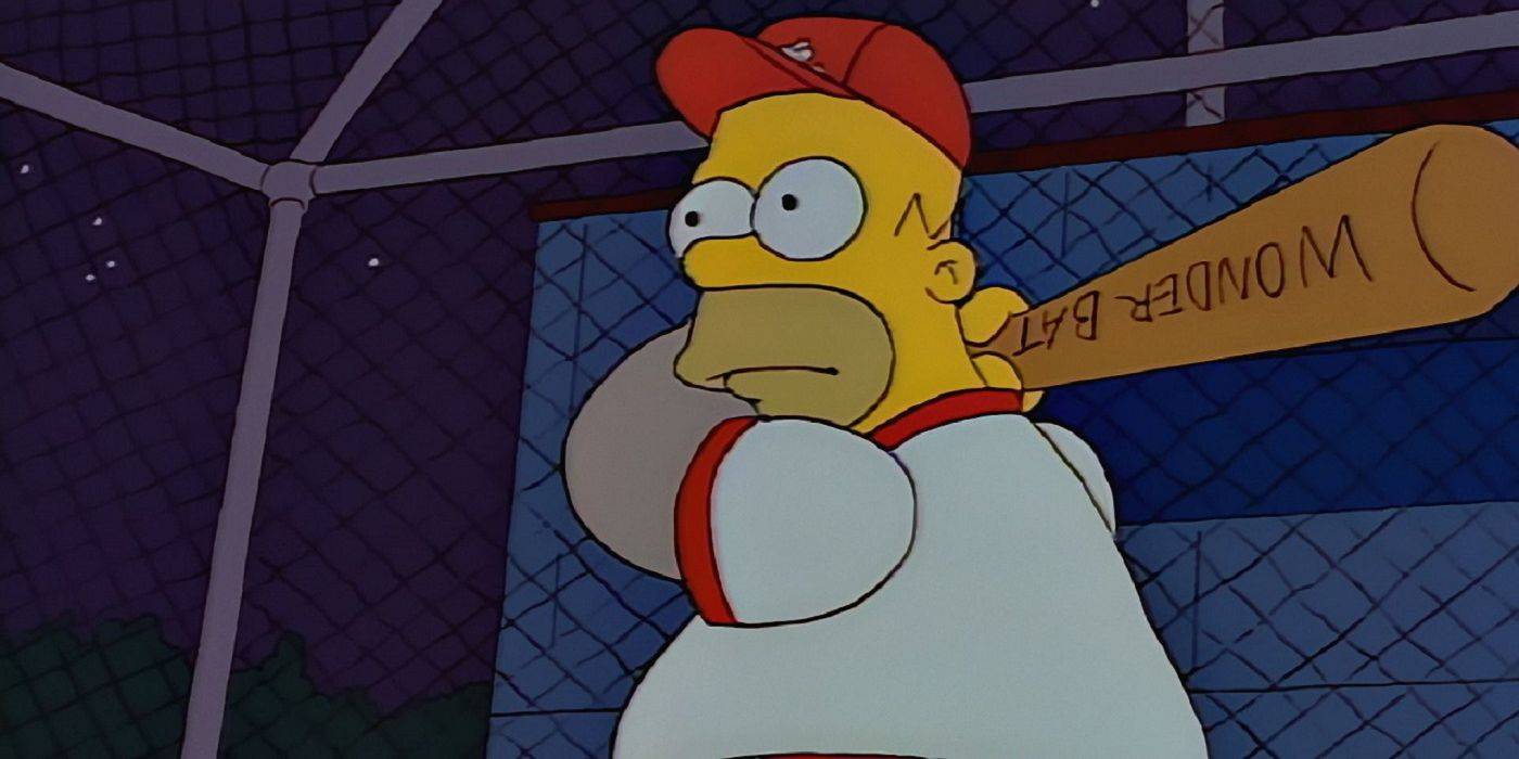 Homer Simpson Being 'Inducted' Into the Baseball Hall of Fame