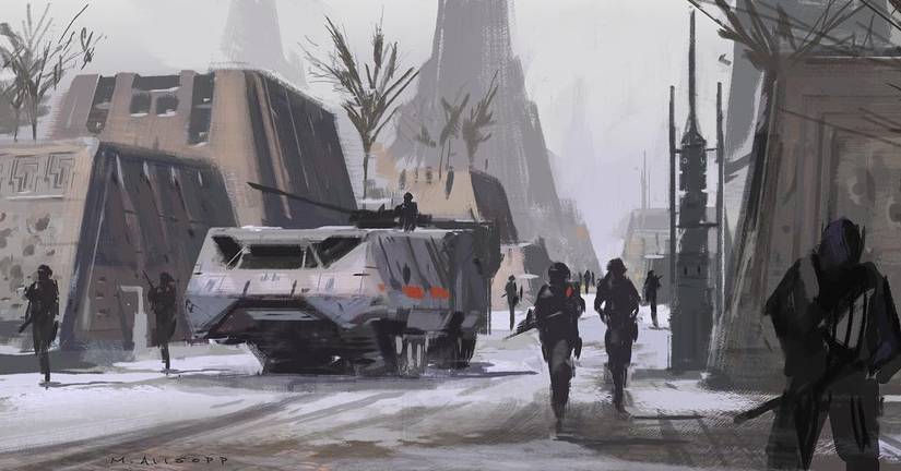 Star Wars: New Rogue One Concept Art Revealed