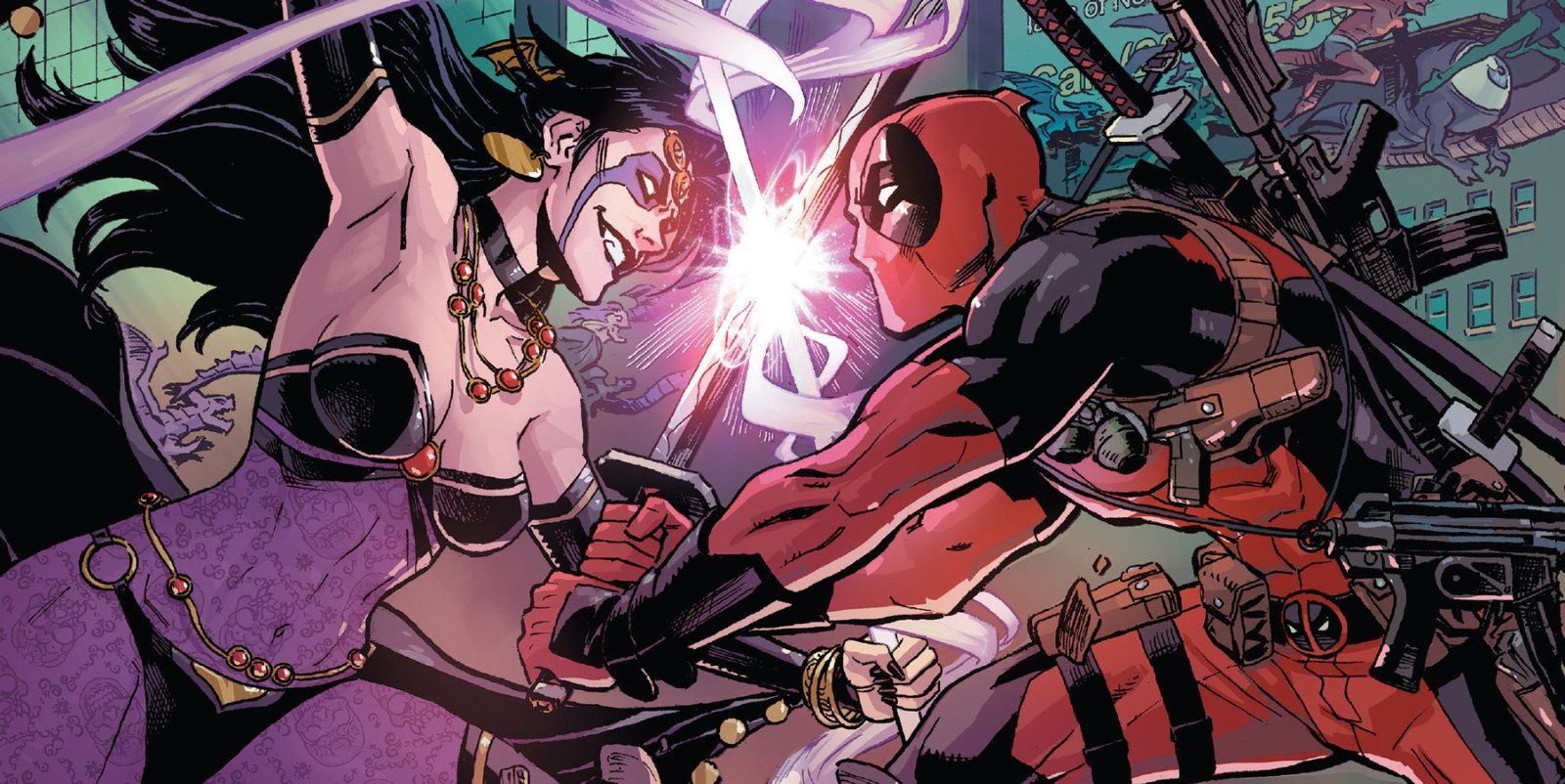 Deadpool and Blade Battle… Wade's Wife? | Screen Rant