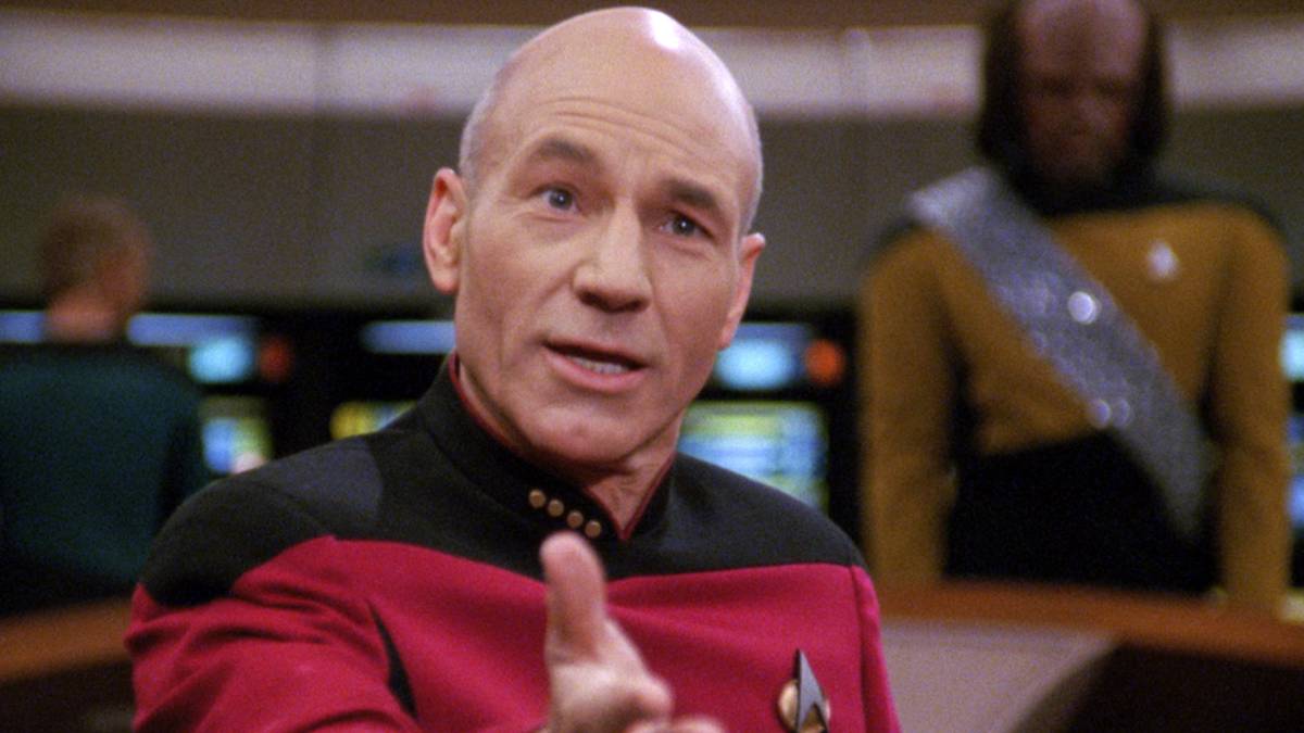 This Photo of Captain Picard With Hair is So Wrong