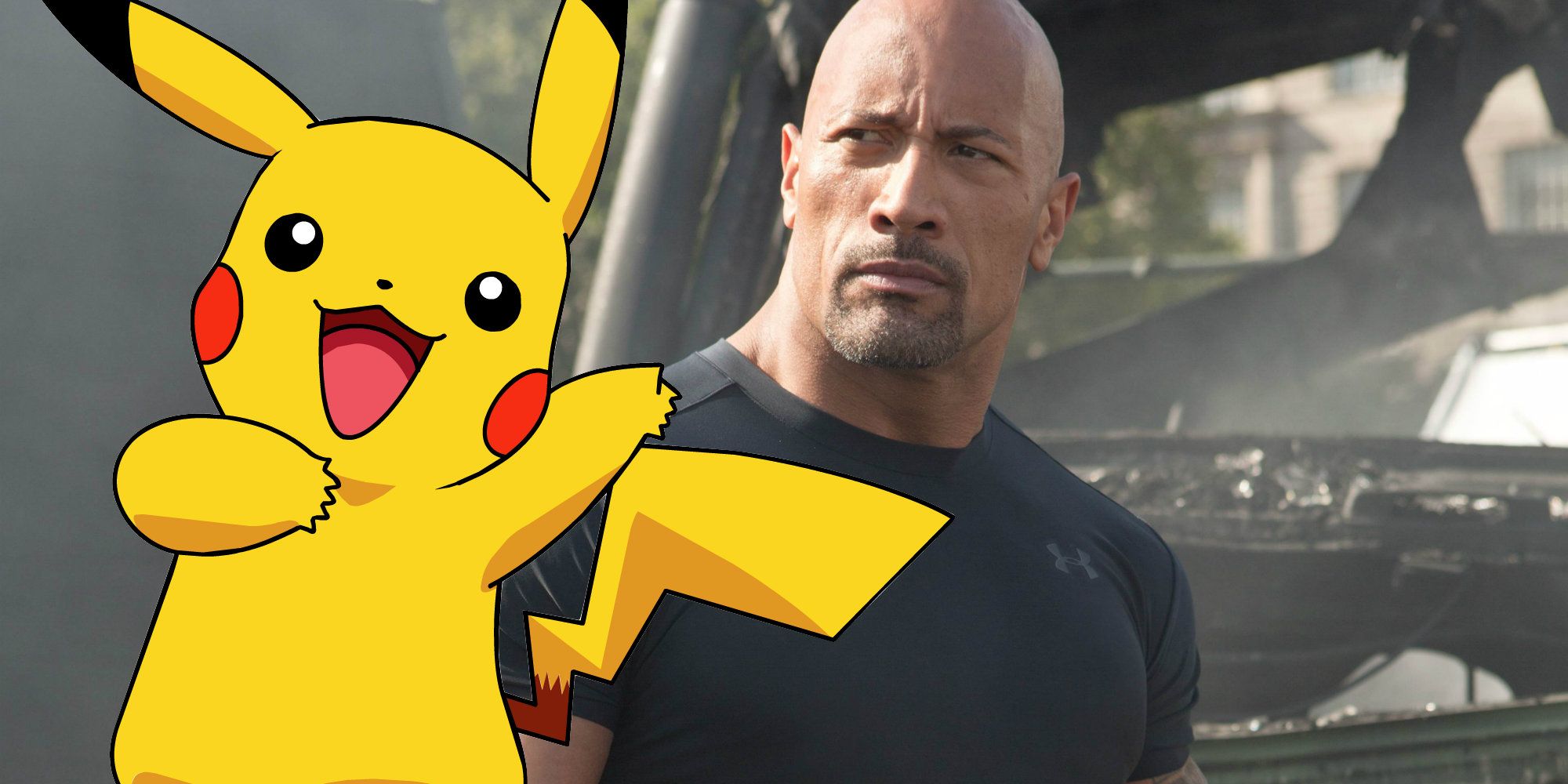 The Rock Dresses Up as Pikachu for Easter | Screen Rant