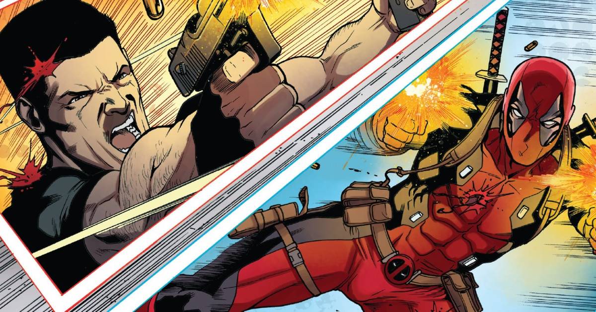 Punisher Deadpool Battle With