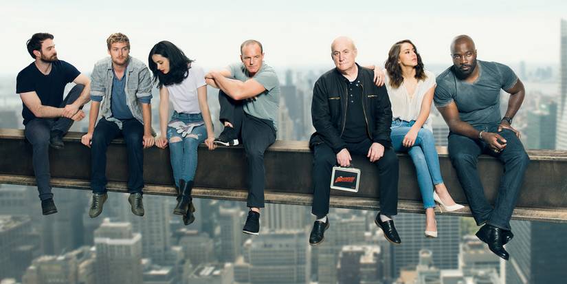 Marvel TV Actors Pose Together for Photoshoot