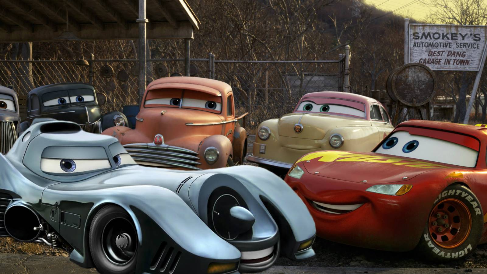 The Batmobile Originally Had a Cameo in Cars 3