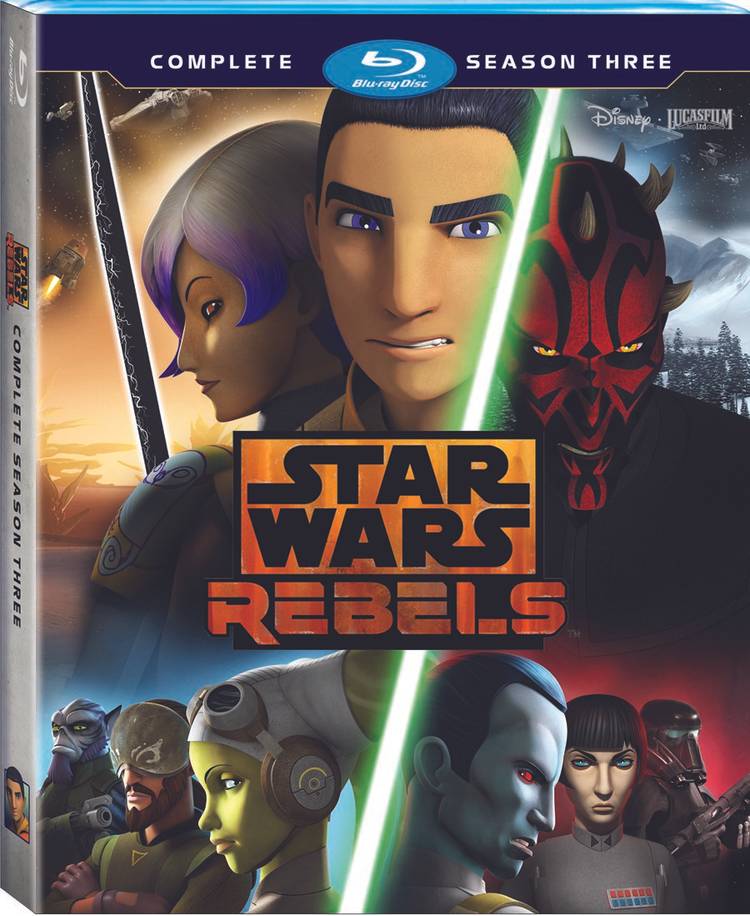 Star Wars Rebels Season 3 Blu-ray Release Date