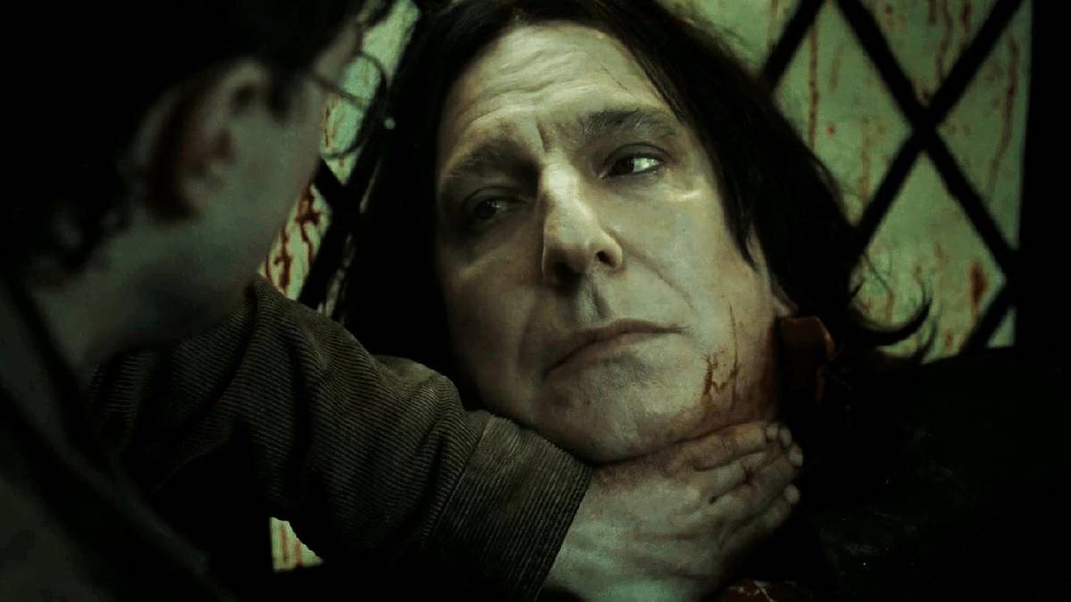 How Alan Rickman Felt About Filming Snape's Death