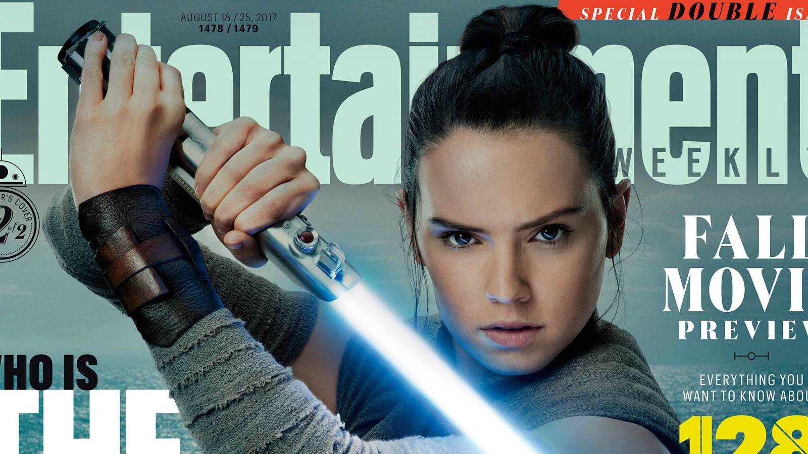 Luke & Rey Featured in Last Jedi EW Covers