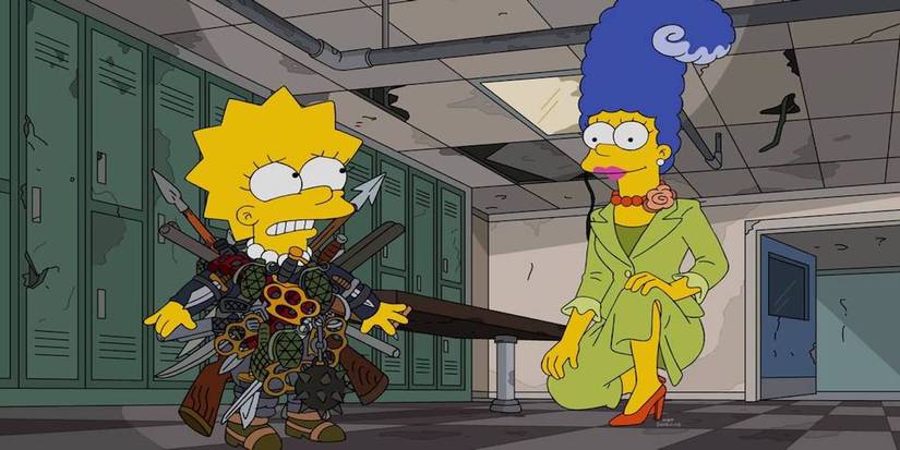 One of the Best Simpsons Episodes Is A Secret Mad Max Parody