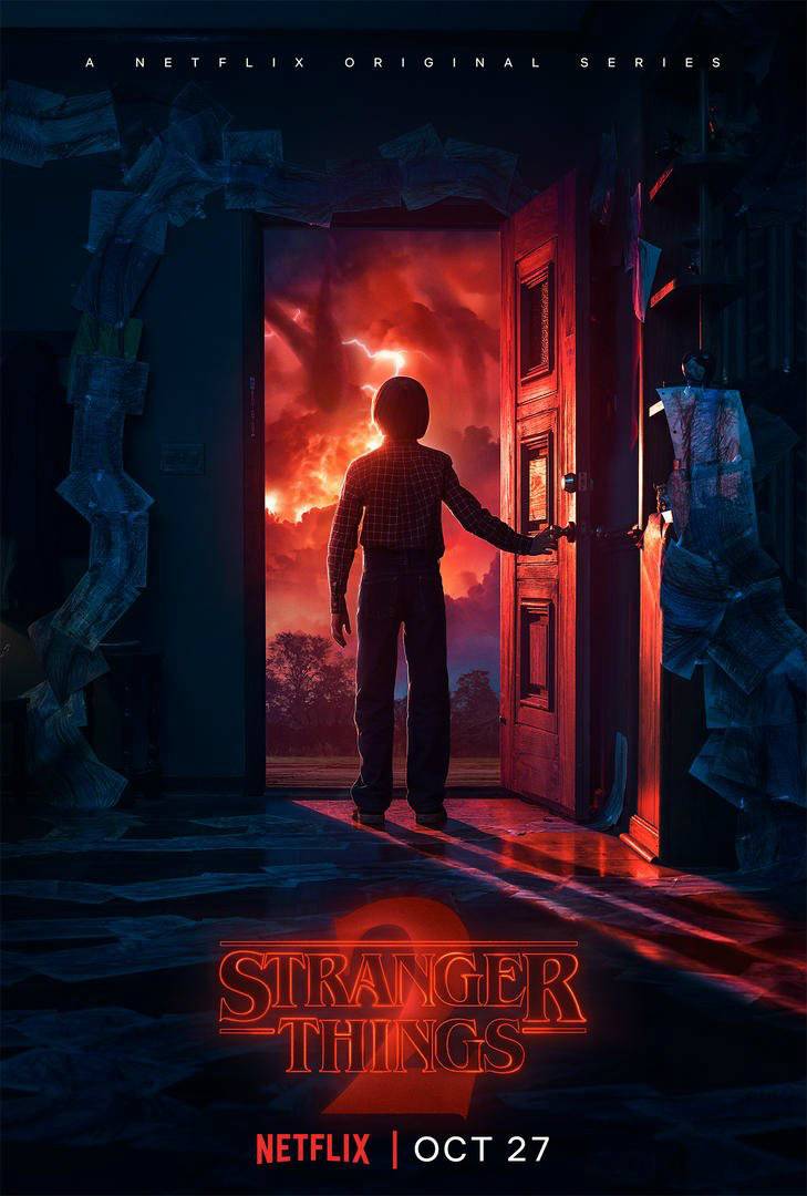 Will Sees Monsters in Stranger Things 2 Poster
