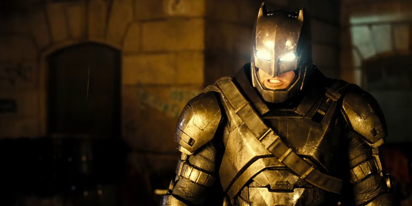 Justice League's Batcave Contains BvS Suit