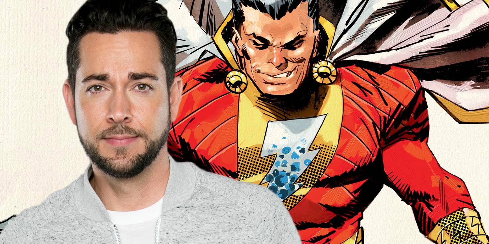 Shazam! Set Photo Offers Best Look At Zachary Levi's Costume