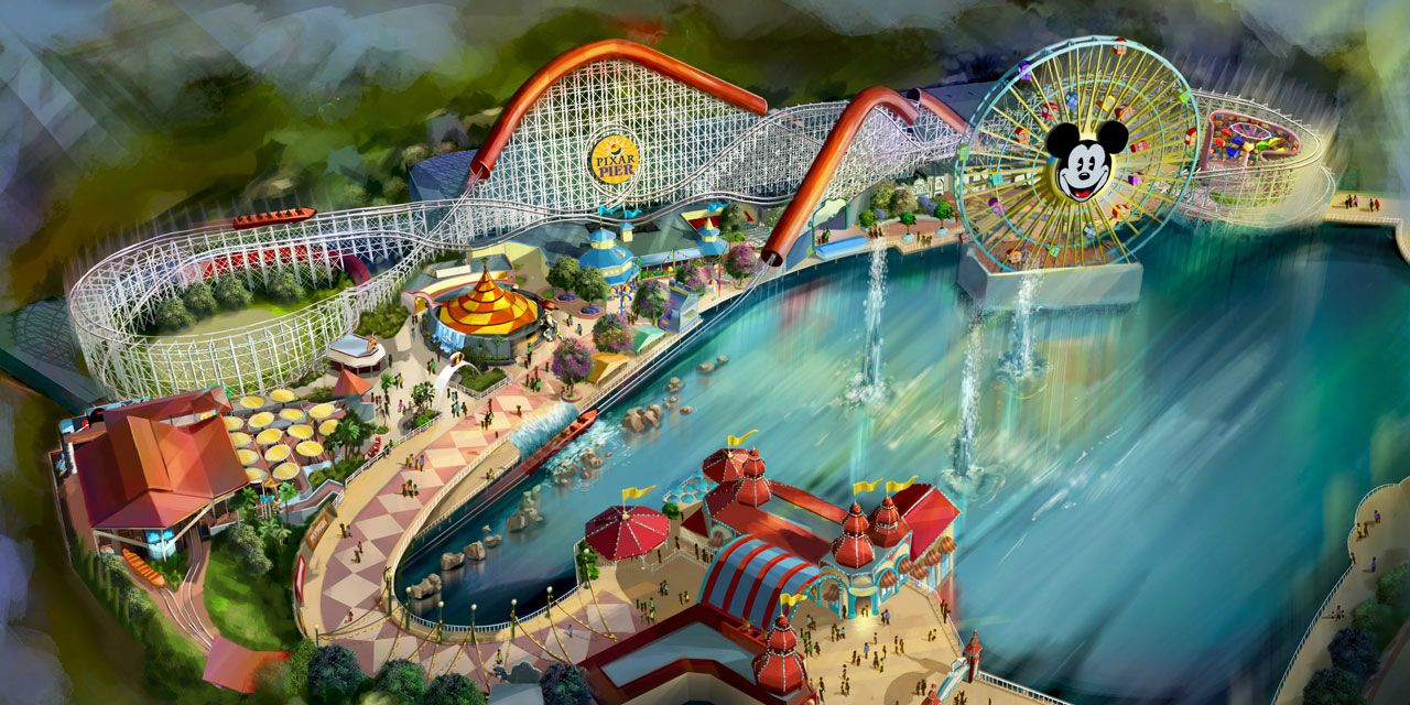 Disney California Adventure's Pixar Pier Details Arrive