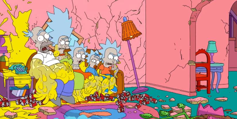 The Simpsons Mocks Family Guy, Rick & Morty AND South Park In 1 Episode