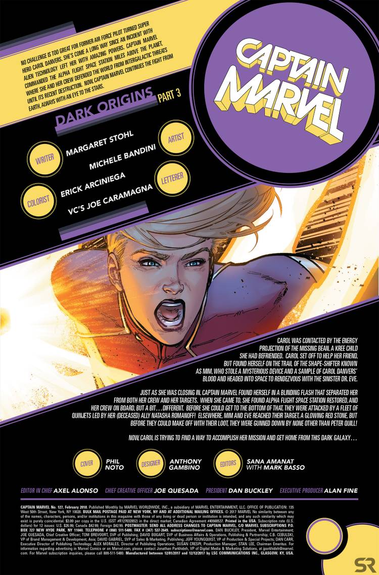 Exclusive: Captain Marvel Battles Mirror Universe Star-Lord