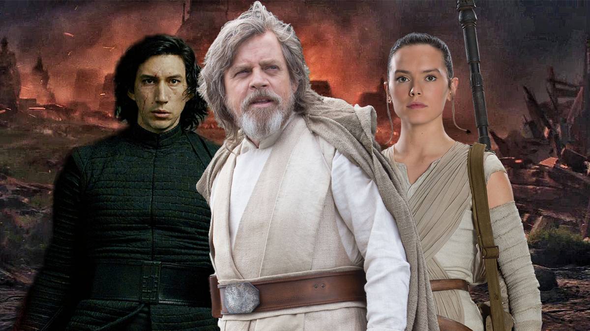 Mark Hamill Comments on 'Erotic' Rey/Kylo Hand Touching