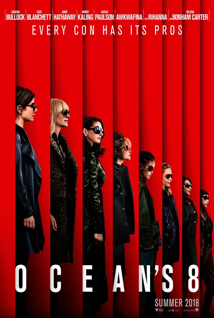 Ocean's Eight Poster Assembles Sandra Bullock & All-Star Cast