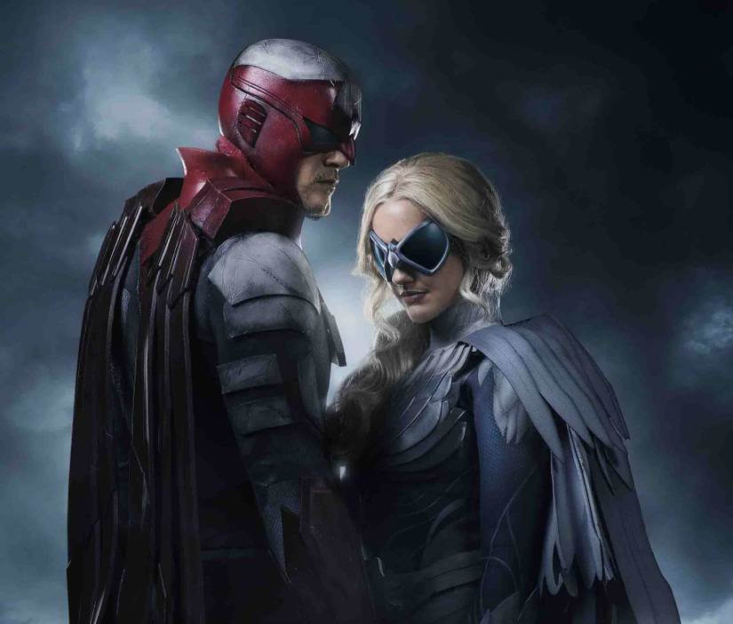 Hawk & Dove Revealed in Titans TV Show Image