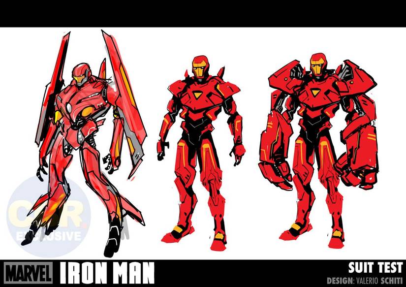 New Iron Man Armor Designs Revealed, 'Hundreds' To Come