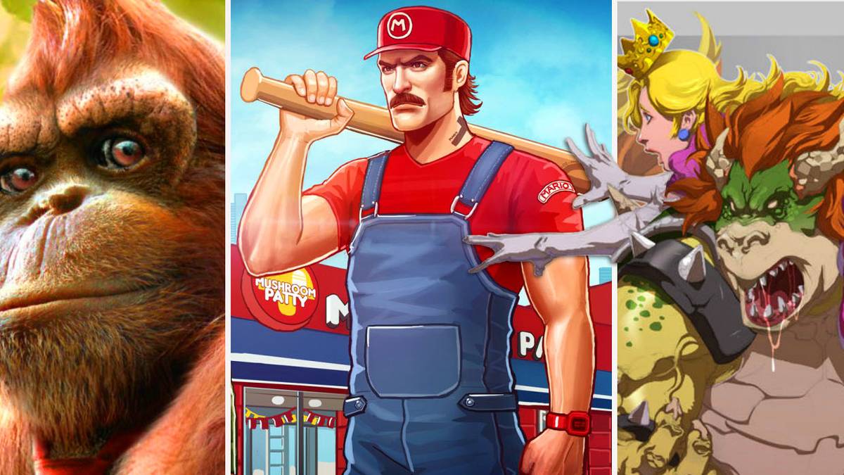20 Crazy Fan Redesigns of Mario Characters