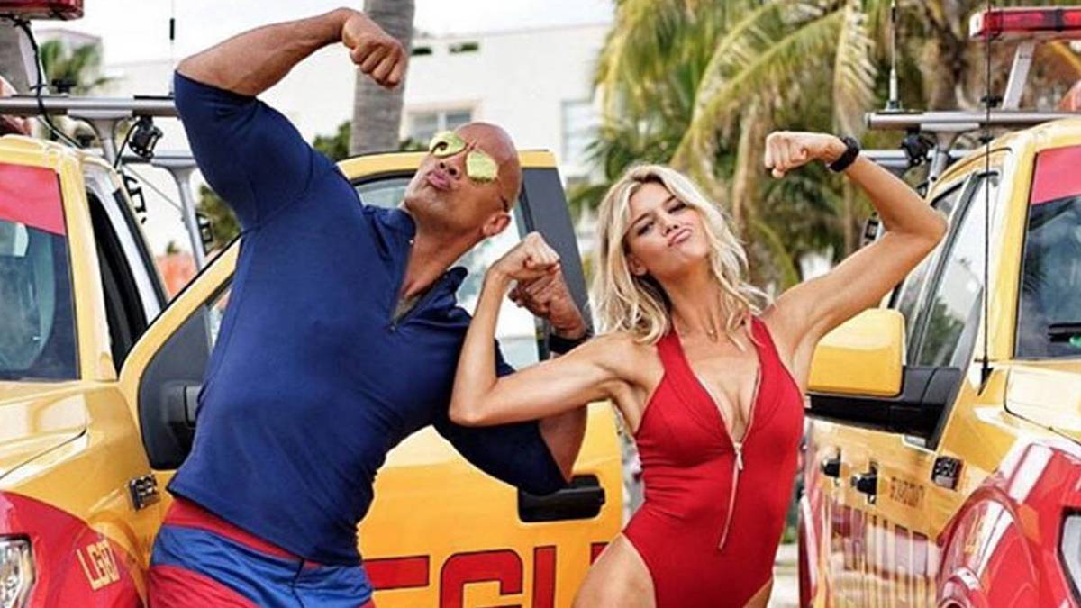 The Rock Happily Accepts Baywatch's Razzie Award