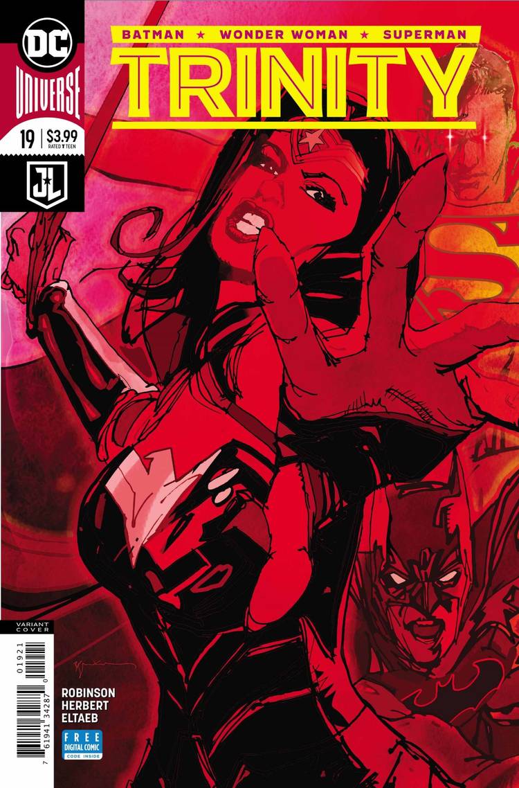 DC's Trinity Face Evil Magic in WARLORD Crossover