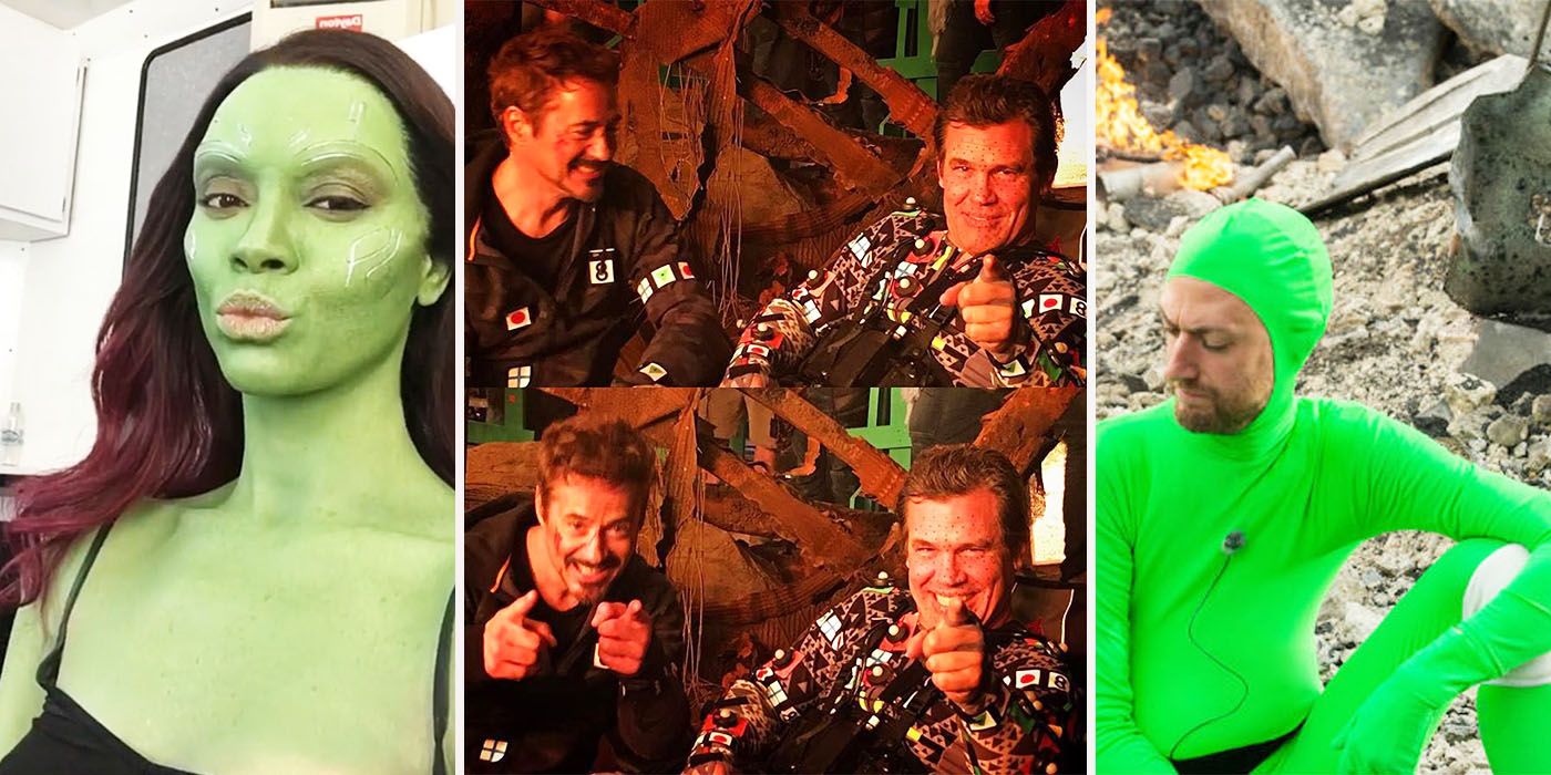 Avengers: 15 Behind-The-Scenes Photos That Will Completely Change ...