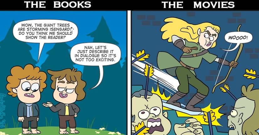 Lord of the Rings: 16 Hilarious Movies Vs Books Memes Only True Fans ...