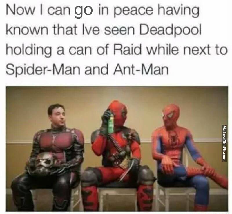 Deadpool And Spiderman Meme Art Dump — Long Time Not Posting, I'm
