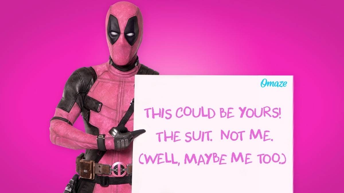Win a Pink Deadpool Suit By Helping Fight Cancer
