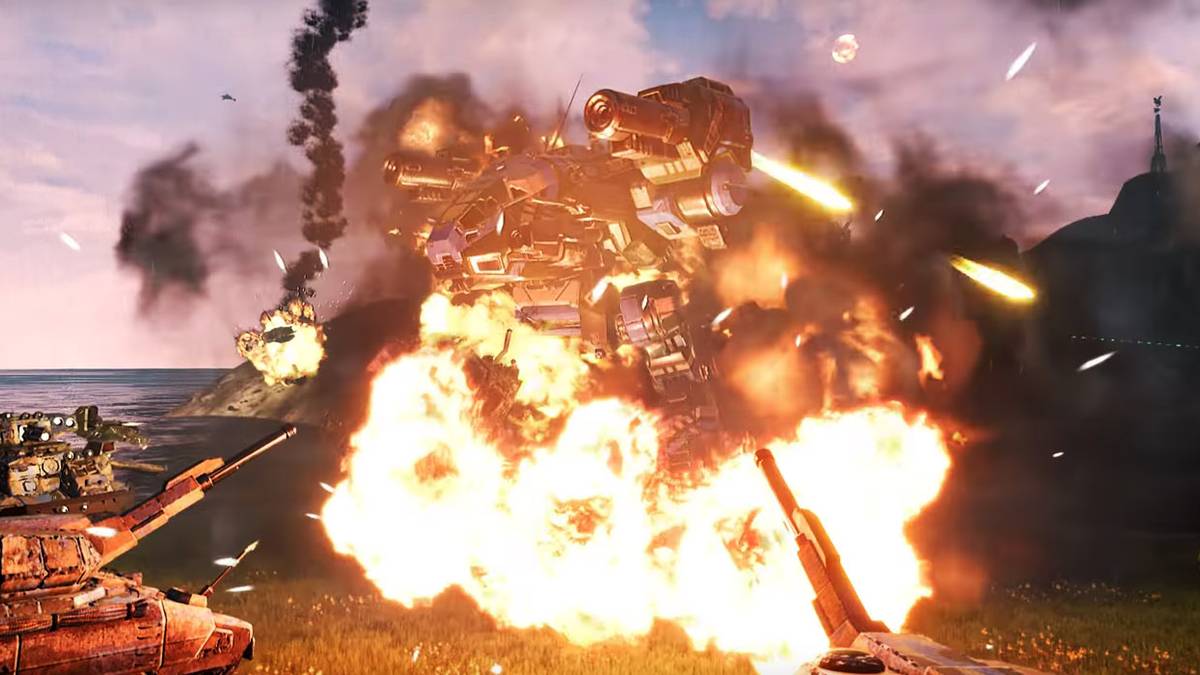 Everything Just Blows Up in New MechWarrior 5 Game Trailer