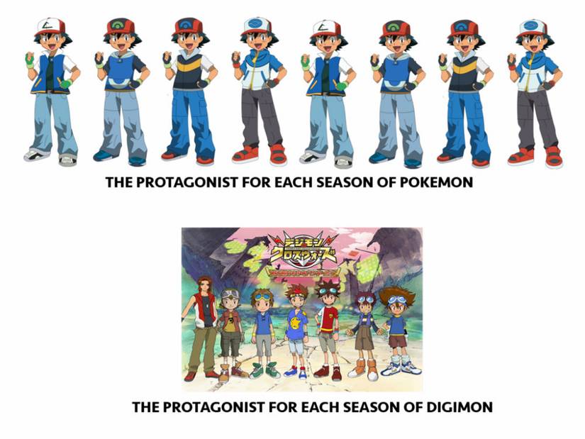 pokemon digimon evolution
