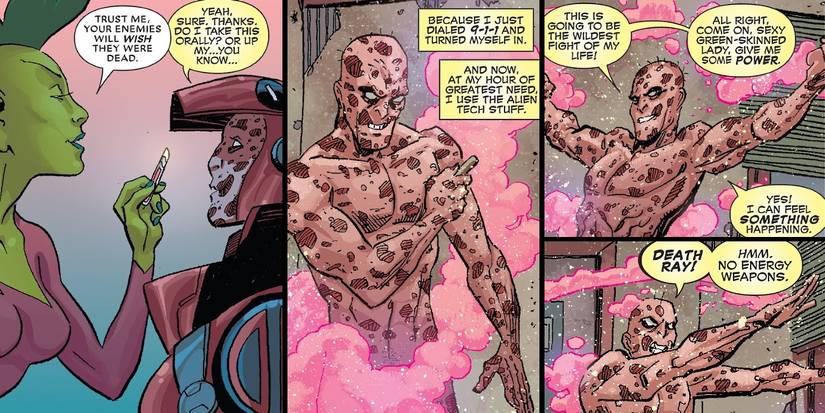 Deadpool's New Superpower is Too Disgusting For Movies