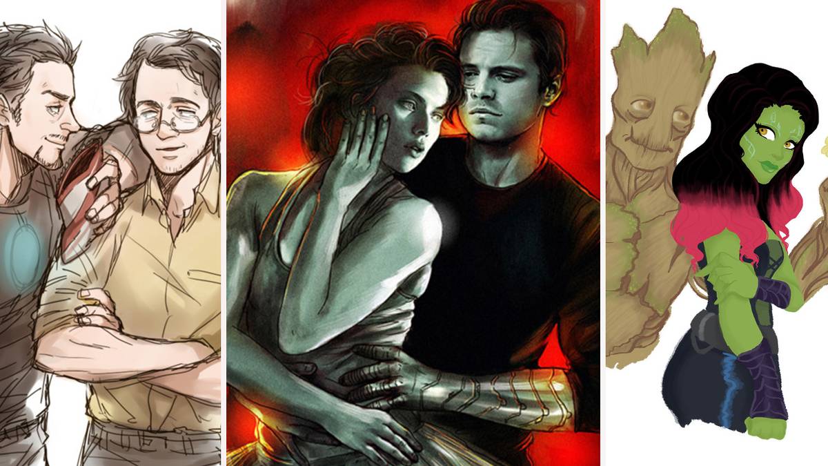 15 Wild Fan Art Of Unexpected Marvel Couples