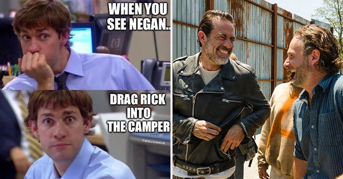 Negan Carl Memes Negan Lol Imgflip