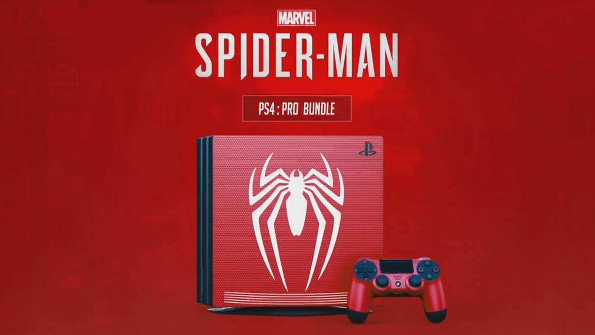 Limited Edition Spider-Man PS4 Pro Bundle Revealed?