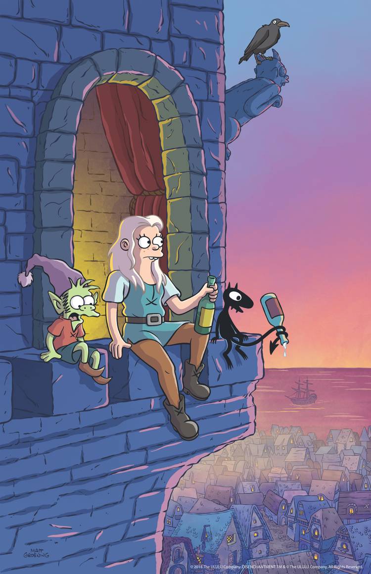 First Look At Netflix’s Adult Animated Series Disenchantment