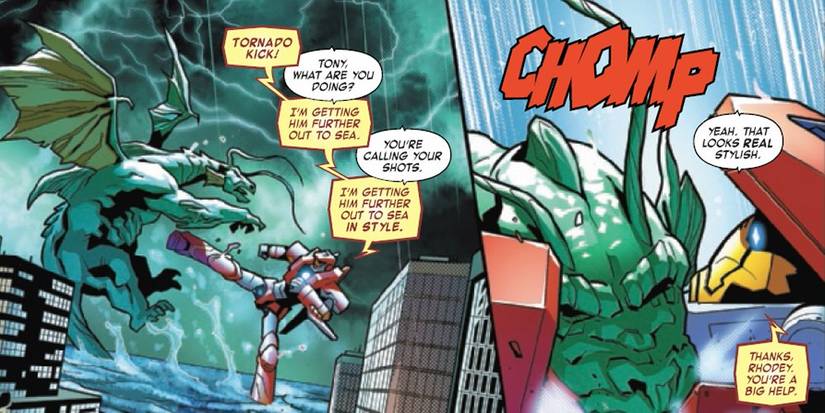 Iron Man Debuts His New Skyscraper-Sized Armor