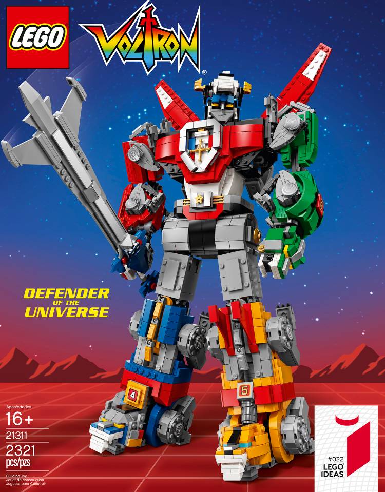 Voltron: Legendary Defender Is The Must-Have LEGO Set of 2018