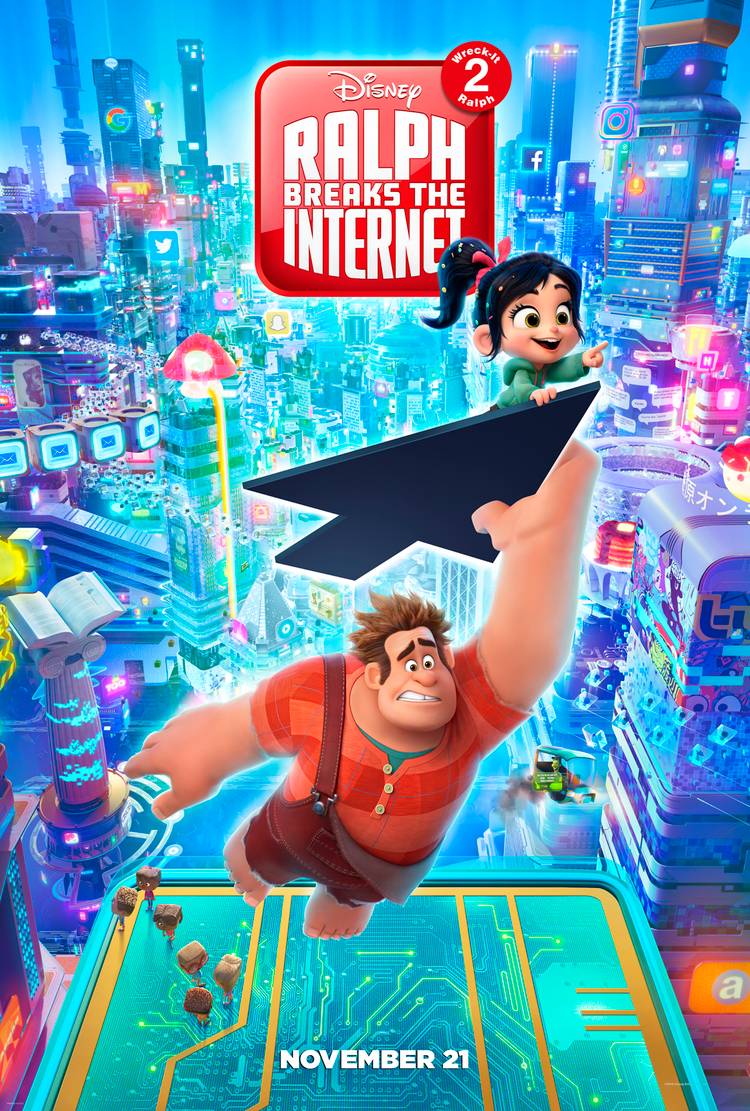 Wreck-It Ralph 2 New Poster; Trailer #2 Arrives Tomorrow