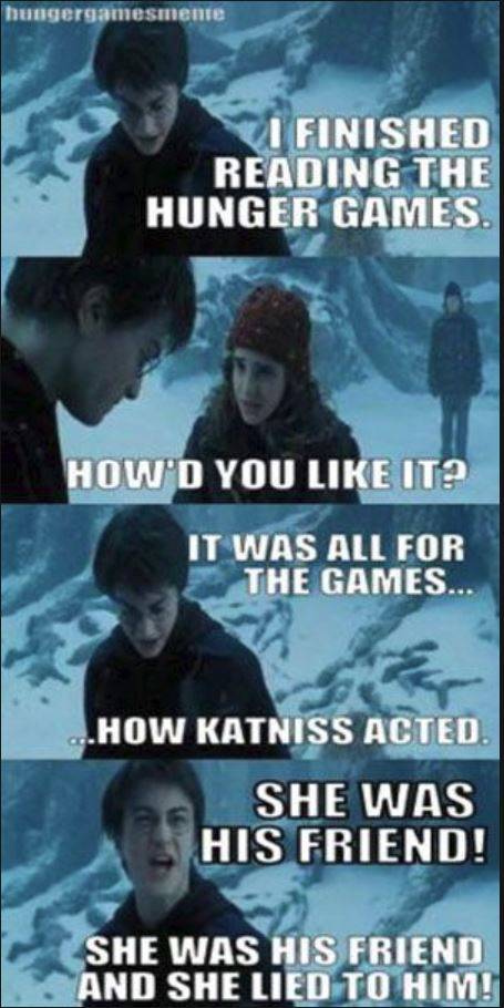 Mèmes De Hunger Games Sur Harry Potter Happy Hunger Games!