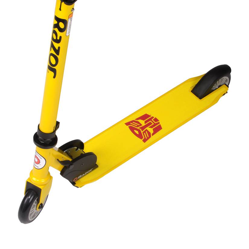 Exclusive First Look: Transformers Bumblebee Razor Scooters