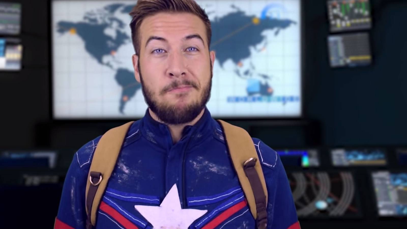 What If Trump Was President When Captain America Woke Up?