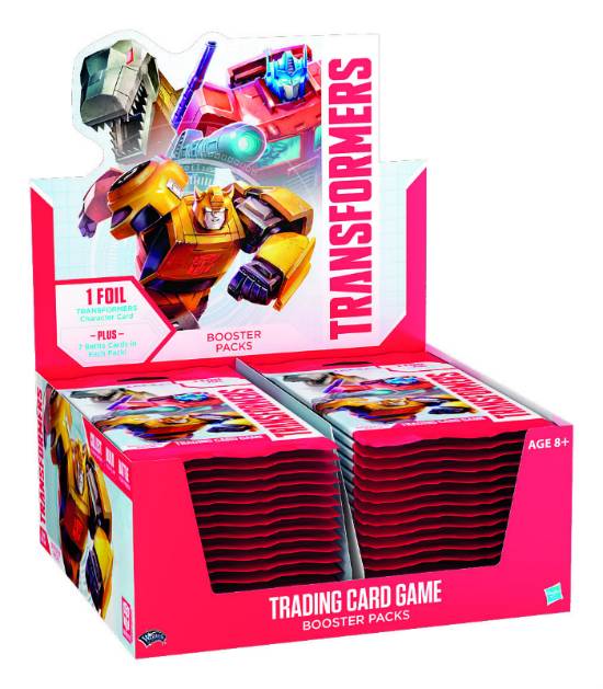 Transformers Trading Card Game Revealed With Transforming Cards
