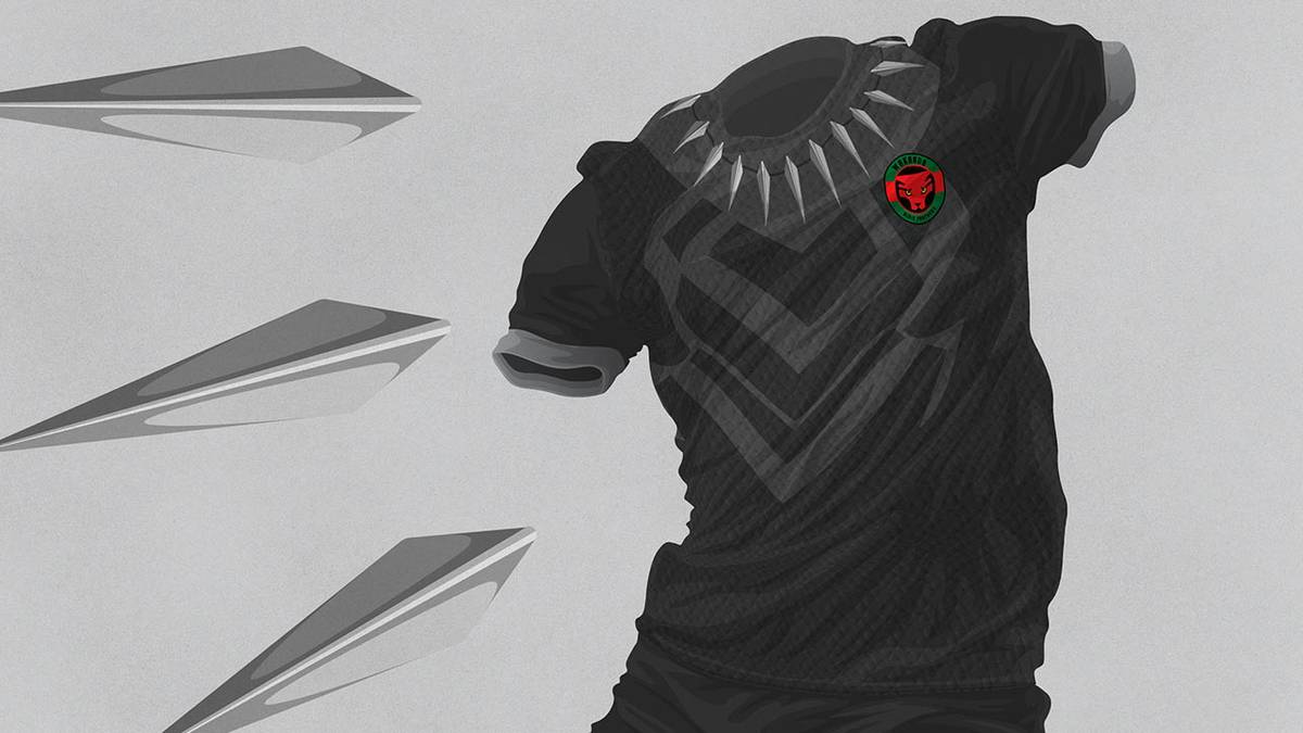 Black Panther: Wakanda's World Cup 2018 Uniforms Fan Art
