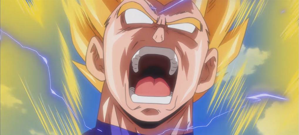 Ssj Vegeta Powering Up
