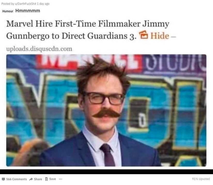 Jimmy Gunnbergo Goes Viral as Fans Endorse Gunn Replacement Idea